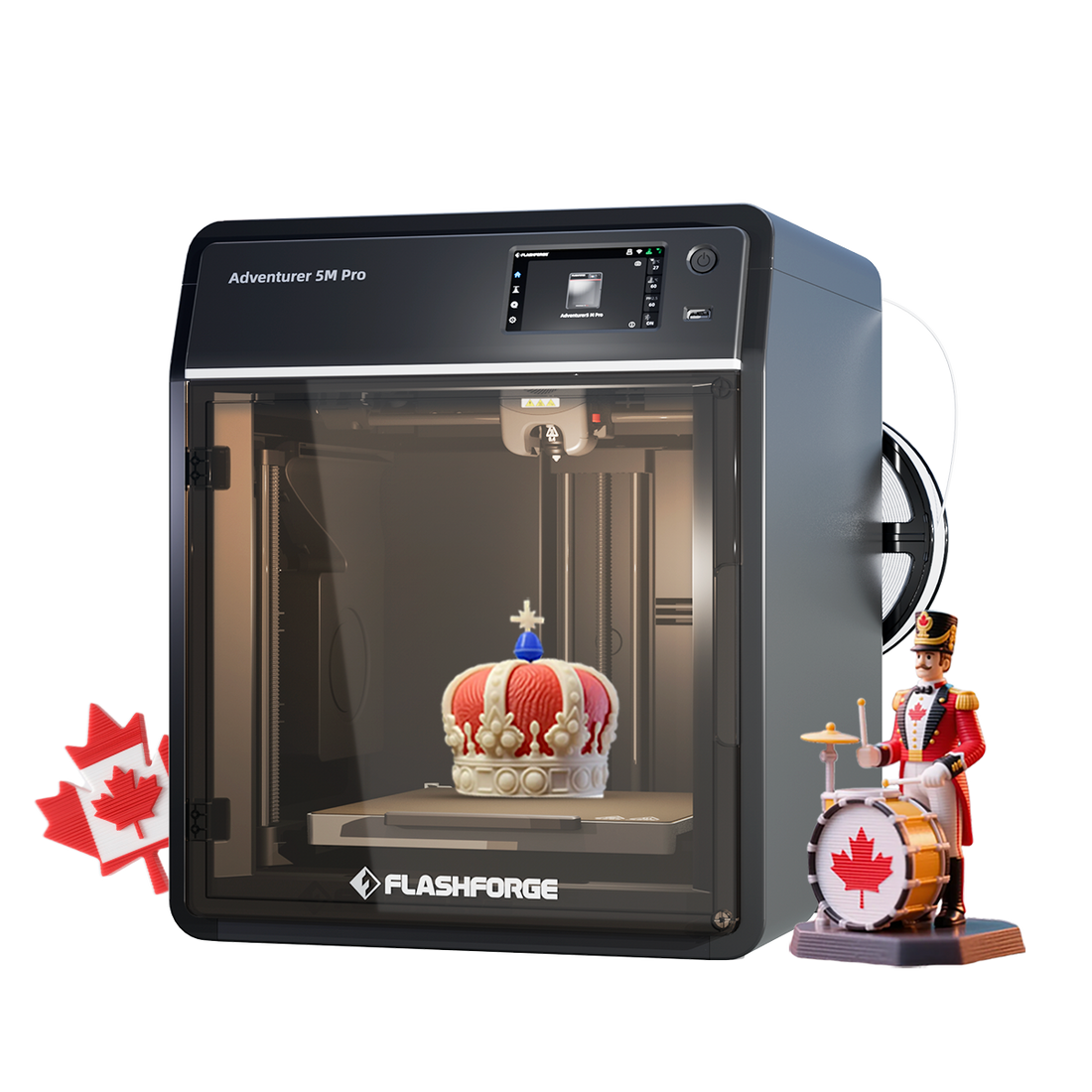 AD5M Pro: The Safe and Quiet 3D Printer for Classrooms and Homes