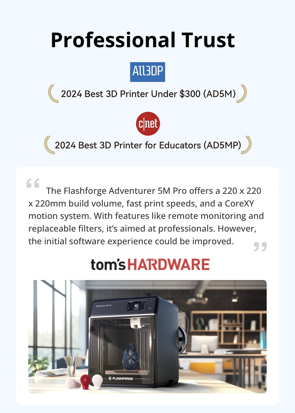 Flashforge® Canada | 3D Printers & Filaments – Official Store